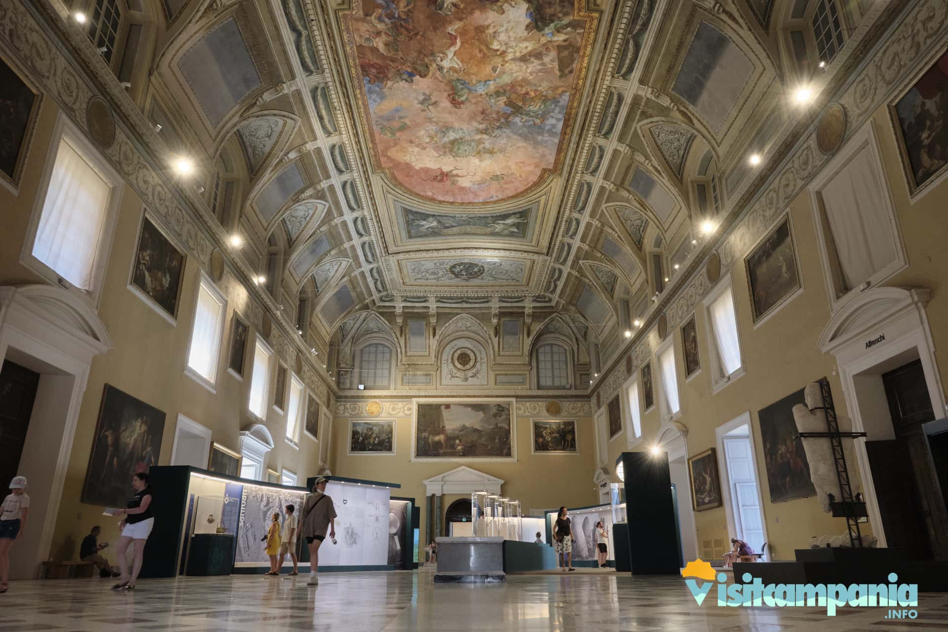Inside The Naples Archaeological Museum